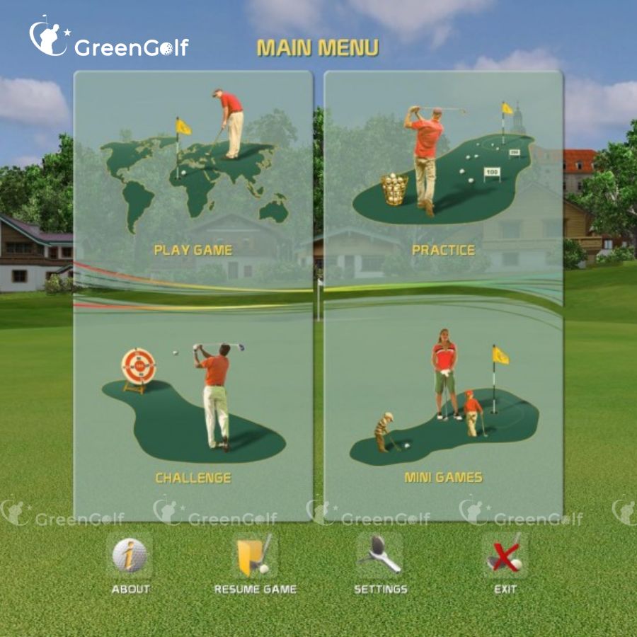 CREATIVE GOLF 3D - PHẦN MỀM GOLF 3D
